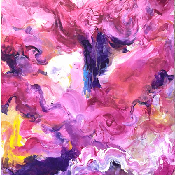 Inside the flower - The Joyful Artist